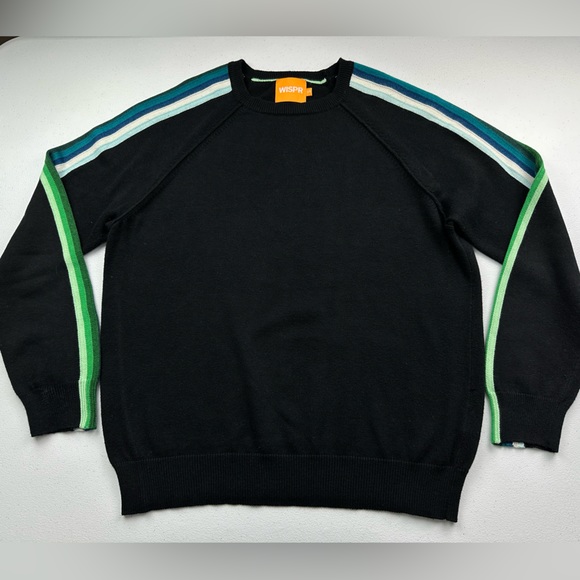 Wispr | Sweaters | Wispr Sweater Womens Small Black Silk Blend Retro ...